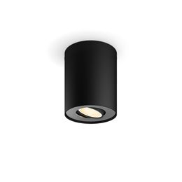 Philips Hue White Ambience Pillar Deckenleuchte Schwarz, 1-flammig