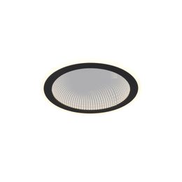 REALITY Glace Deckenleuchte LED Schwarz, 1-flammig, Fernbedienung