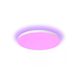 Philips Hue White & Color Ambiance Datura Deckenleuchte LED Wei&szlig;, 1-flammig, Farbwechsler
