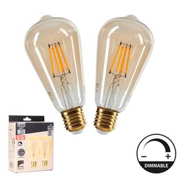 hofstein E27 2er Set LED 6 Watt 2200 Kelvin 650 Lumen