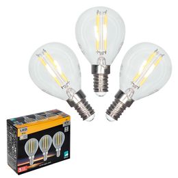 Eglo Leuchten Eglo 3er Set LED E14 4 Watt 2700 Kelvin 470 Lumen