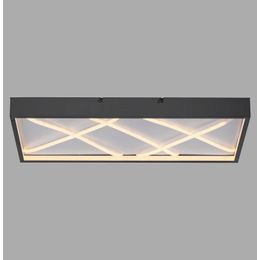 Leuchten Direkt JUST LIGHT MIKADO Deckenleuchte LED Schwarz, 1-flammig