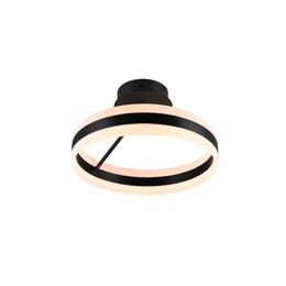 Trio Dios Deckenleuchte LED Schwarz, 1-flammig