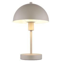 Pilzlampe Globo Atoma I Tischleuchte Sandfarben, 1-flammig