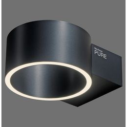Paul Neuhaus PURE Clipse Wandleuchte LED Grau, 2-flammig