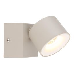 Globo Rae Deckenleuchte LED Sandfarben, 1-flammig