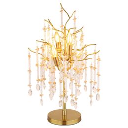 Globo Gloria Tischleuchte Gold, 4-flammig