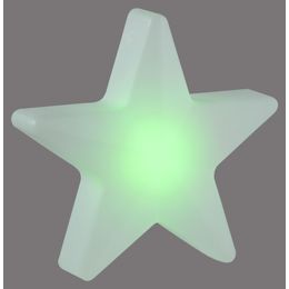 Leuchten Direkt JUST LIGHT AKKU STAR AKKU-Leuchte LED Wei&szlig;, 1-flammig, Fernbedienung, Farbwechsler