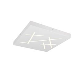 Trio Snip Deckenleuchte LED Wei&szlig;, 1-flammig, Fernbedienung
