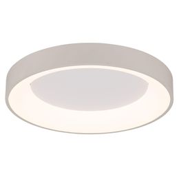 Globo Gallegos Deckenleuchte LED Sandfarben, 1-flammig, Fernbedienung