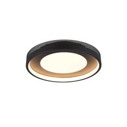 Trio Solea Deckenleuchte LED Schwarz, 1-flammig