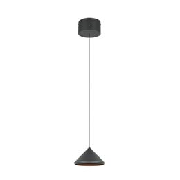Trio Laguna Pendelleuchte LED Schwarz, 1-flammig