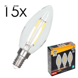 hofstein LED E14 15er Set 4 Watt 2700 Kelvin 470 Lumen