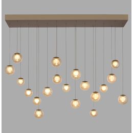Paul Neuhaus PURE Popup Pendelleuchte LED Bronze, 19-flammig, Fernbedienung