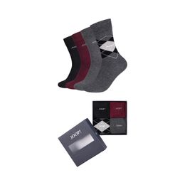 JOOP! JOOP Damen Socken "premium essentials", Gr. 39, grau, Baumwollmischung, Socken, mit elastischem Bund