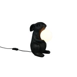 Lampe Hase REALITY Rabbit Tischleuchte Schwarz, 1-flammig