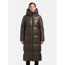 Khujo Damen Steppmantel "Destiny", braun, Gr. XL, Obermaterial: 100% Polyurethan. Innenfutter: 100% Polyester. Wattierung: 100% Polyester.
