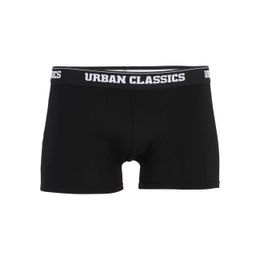 Urban Classics Herren Boxershorts "Urban Classics Accessoires Boxer Shorts 3-Pack", Gr. Sblaucamo, orange amo, schwarz, 95% Baumwolle, 5% Elasthan,