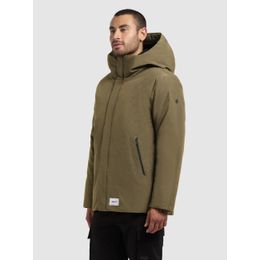Khujo Herren Winterjacke "Etian", gr&uuml;n, Gr. XL, Obermaterial: 100% Polyester. Innenfutter: 100% Nylon. Wattierung: 100% Polyester, Jacken, Steppjacke