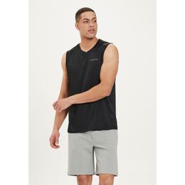 Endurance Herren Muskelshirt "Landeer", schwarz, Gr. L, unifarben, 100% Polyester, Shirts, mit praktischer QUICK DRY-Technologie