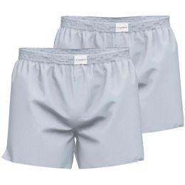 Tom Tailor Damen Webboxer "Dakota", Gr. XXL, blau, Webqualität, Obermaterial: 100% Baumwolle, kariert, Unterhosen, weich, bequem, basic, locker,