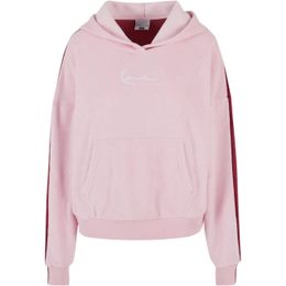 Karl Kani Damen Kapuzenpullover "Karl Kani Damen"berry, light rose, Gr. L, mehrfarbig, 80% Baumwolle, 20% Polyester, Pullover