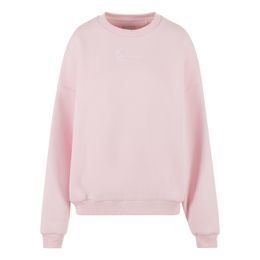 Karl Kani Damen Sweater "Karl Kani Small Signature Essential Os Crew"pink, Gr. L, 80% Baumwolle, 20% Polyester, Sweatshirts
