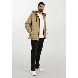 Arctic Seven Herren Winterjacke "ASHuysk"beige, Gr. XXXL, Obermaterial: 100% Polyester; Futter: 100% Polyester; Wattierung: 100% Polyester;