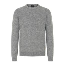 INDICODE Jungen Strickfleece-Pullover "Strickpullover IDBratram"grau mix, Gr. XXL, Obermaterial: 58% Polyacryl PAN. 32% Polyester PES. 7% Wolle mw.