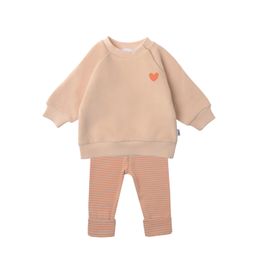 Liliput M&auml;dchen Sweatanzug "Herz", bunt, Gr. 98, bedruckt, 80% Baumwolle, 20% Polyester, Sportanz&uuml;ge, bestehend aus Leggings und Sweatshirt