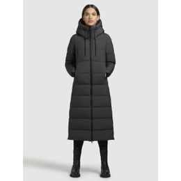 Khujo Damen Steppmantel "DERIA3"dunkelgrau, Gr. L, unifarben, 100% Polyester, M&auml;ntel