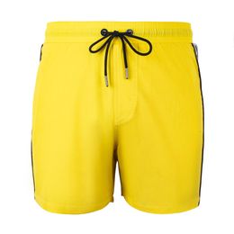 YEAZ Herren Badeshorts "Badeshorts SEABEAT", gelb, Gr. XL, Obermaterial: 92% Polyester PES. 8% Elasthan EL., Badehosen