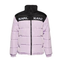 Karl Kani Damen Winterjacke "Karl Kani Herren"lila, Gr. XS, mehrfarbig, 100% Polyester, Jacken