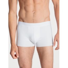 Calida Herren Boxershorts "Clean Line", Gr. XL, wei&szlig;, Interlock, Obermaterial: 92% Modal (TENCEL ), 8% Elasthan, unifarben, Unterhosen, Interlock,