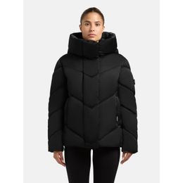 Khujo Damen Winterjacke "Olsa2"schwarz, Gr. XL, Obermaterial: 100% Polyester, Innenfutter: 100% Polyester, Wattierung: 100% Polyester, Ärmelfutter: