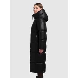 Khujo Damen Steppmantel "Destiny", schwarz, Gr. M, Obermaterial: 100% Polyurethan. Innenfutter: 100% Polyester. Wattierung: 100% Polyester.