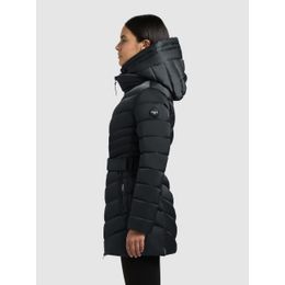 Khujo Damen Kurzmantel "Kina", schwarz, Gr. XL, Obermaterial: 100% Polyester. Innenfutter: 100% Nylon. Wattierung: 100% Polyester. Beschichtung: 100%