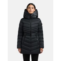 Khujo Damen Kurzmantel "Kina", schwarz, Gr. XXL, Obermaterial: 100% Polyester. Innenfutter: 100% Nylon. Wattierung: 100% Polyester. Beschichtung: