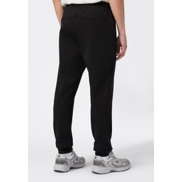 Champion Herren Jogginghose "C-TECH Slim Fit Interlock Cuffed Pants", schwarz, Gr. L, Obermaterial: 69% Polyester, 26% Baumwolle, 5% Elasthan, Hosen,