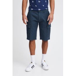 Blend Herren Cargoshorts "BHWoven", blau, Gr. M, unifarben, Web, 98% Baumwolle, 2% Elasthan, Hosen, L&auml;ssige Cargo-Shorts mit Taschen