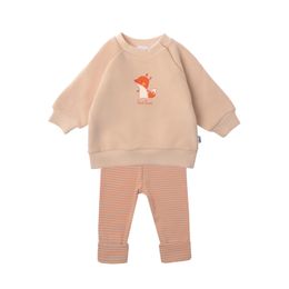 Liliput M&auml;dchen Sweatanzug "Fuchs", bunt, Gr. 98, bedruckt, 80% Baumwolle, 20% Polyester, Sportanz&uuml;ge, bestehend aus Leggings und Sweatshirt