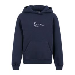 Karl Kani Kinder Kapuzenpullover "Karl Kani Small Signature Essential Hoodie Junior"dunkelblau, Gr. 146, mehrfarbig, 80% Baumwolle, 20% Polyester,
