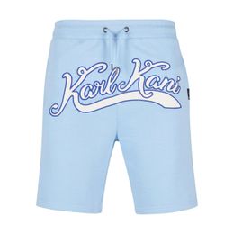 Karl Kani Damen Sweatshorts "Karl Kani Herren"light blau, Gr. XS, 80% Baumwolle, 20% Polyester, Hosen