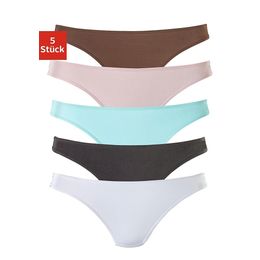 H.I.S. H.I.S Damen String, Gr. 36, bunt, Microfaser, Obermaterial: 95% Polyamid, 5% Elasthan, unifarben, Unterhosen, aus weicher Microfaserqualit&auml;t