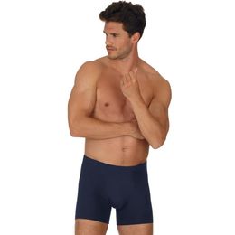 TRIGEMA Herren Boxer "TRIGEMA Herren Pant in bequemer Stretch-Qualit&auml;t", Gr. M, blau, 95% Baumwolle, 5% Elasthan, Unterhosen