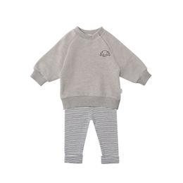 Liliput M&auml;dchen Sweatanzug "Croissant", bunt, Gr. 86, bedruckt, 80% Baumwolle, 20% Polyester, Sportanz&uuml;ge, bestehend aus Leggings und Sweatshirt