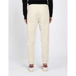 Gang Damen Cordhose "94AMELIE JOGGER"ecru, Gr. 33, unifarben, Cord, Obermaterial: 60% Baumwolle, 38% Lyocell, 2% Elasthan, Hosen, mit Tunnelzug am