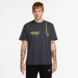 Nike Herren Langarmshirt "U NSW TEE M90 SWOOSH SPORT"anthrazit, Gr. XL, Obermaterial: 100% Baumwolle, Shirts