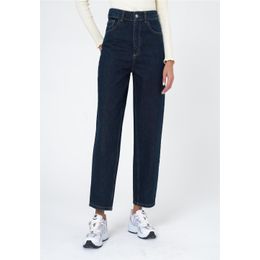 FRESHLIONS Damen Bequeme Jeans "Silvia", blau, Gr. S, unifarben, 100% Baumwolle, Jeans, mit stylischer 7/8-L&auml;nge