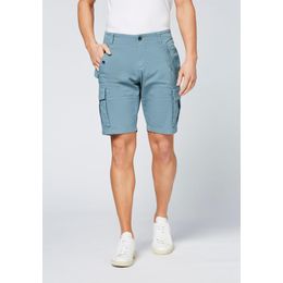 Chiemsee Damen Bermudas, blau, Gr. 33, 98% Baumwolle, 2% Elasthan, Hosen